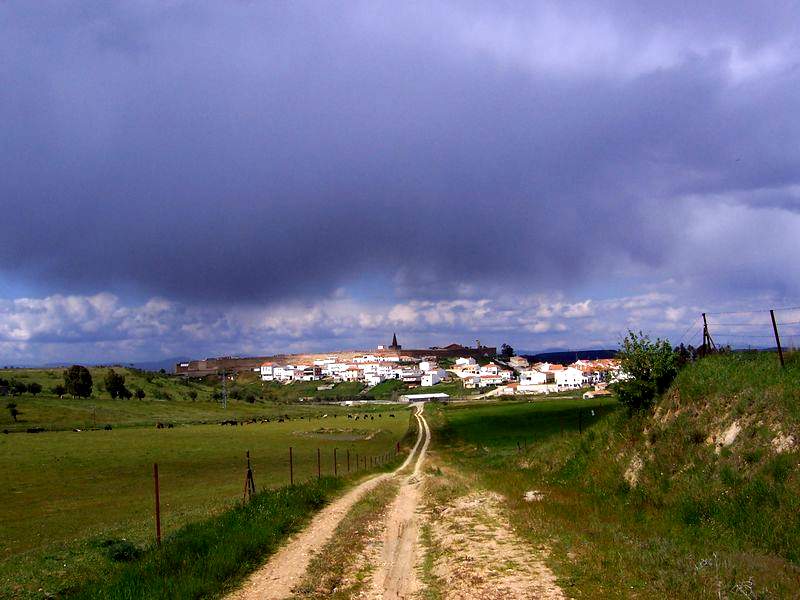 Llegando a Galisteo - Imágenes - Vía de la Plata - Godesalco.com
